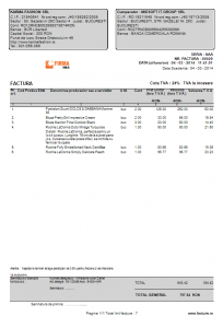 Imagini cu facturi, modele de facturi, modele facturi, model factura ...