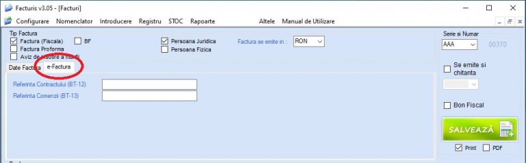 Cum functioneaza e-Factura in programul de facturare si gestiune ...
